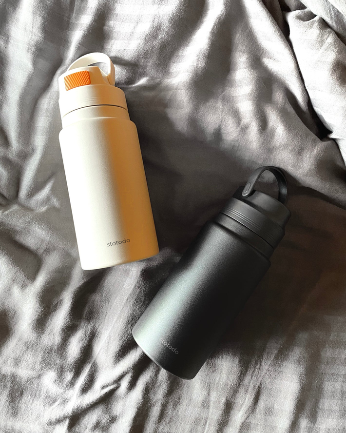 Droid sipper flask | 800ml travel ss flask | stotodo